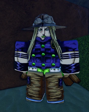 Gyro Zeppeli (Act 4) | A Universal Time Roblox Wiki | Fandom
