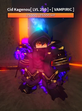 Cid Kagenou (Boss) | A Universal Time Roblox Wiki | Fandom