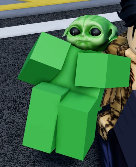Green Baby | A Universal Time Roblox Wiki | Fandom