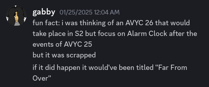 Far From Over | A Very Yes Competition Wiki | Fandom