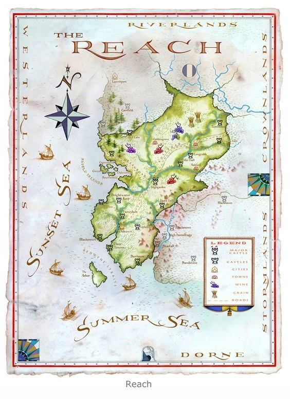 The Reach | A World of Westeros Wiki | Fandom