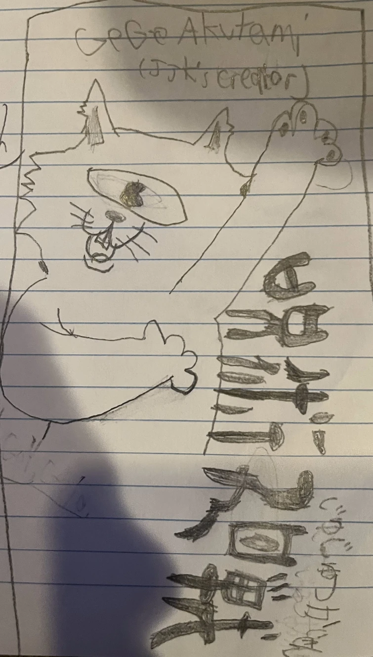I drew GeGe Akutami | Fandom