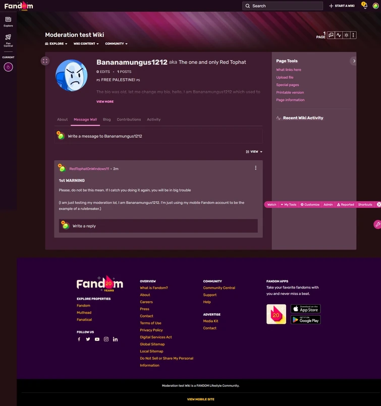 How did I do on testing my moderation skills now? | Fandom