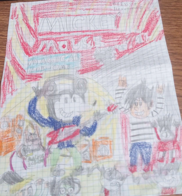 Here is my first Mickey Mouse comic Cover! | Fandom