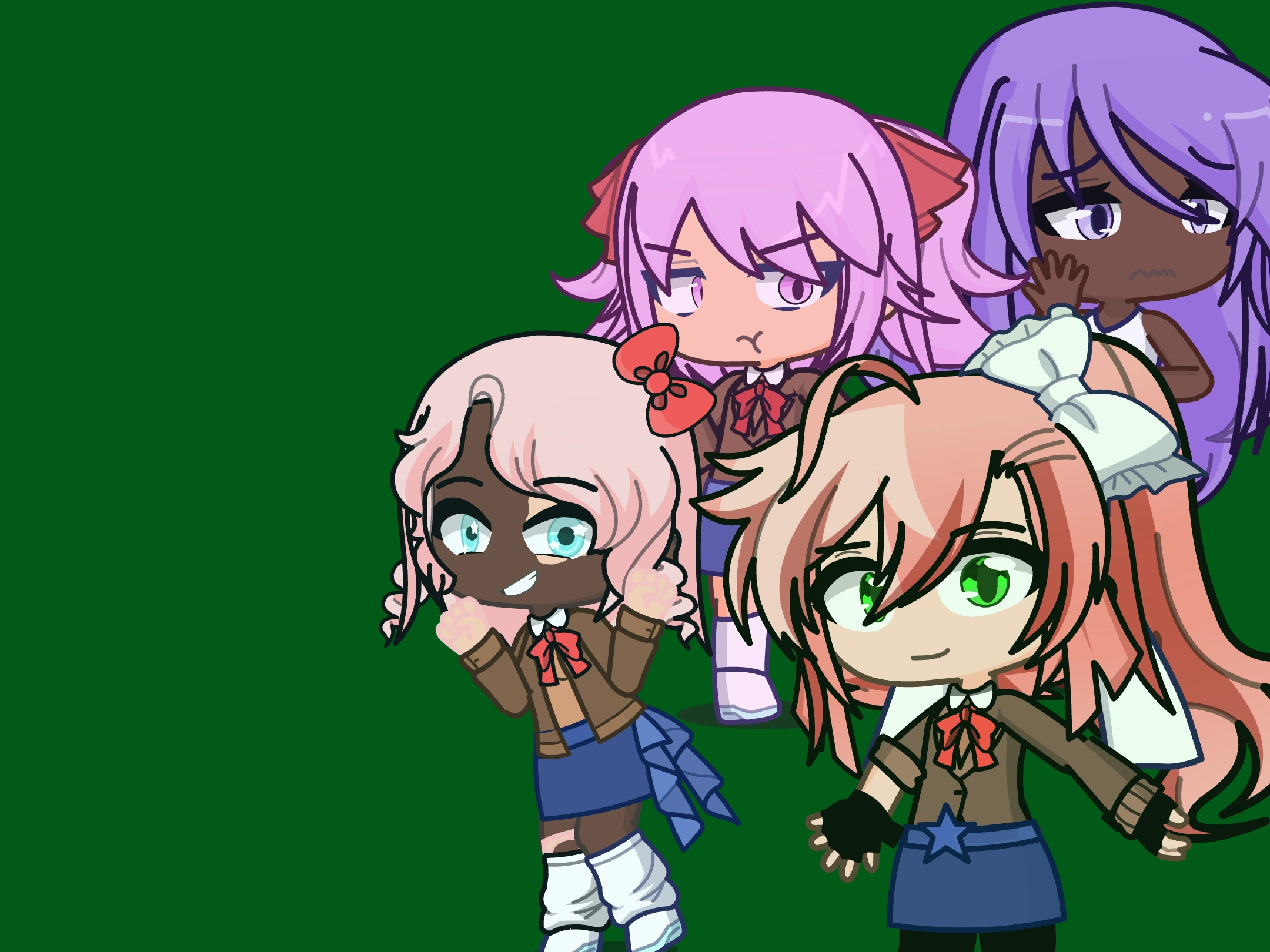 Wip of DDLC AU THIS IS MY AU! | Fandom