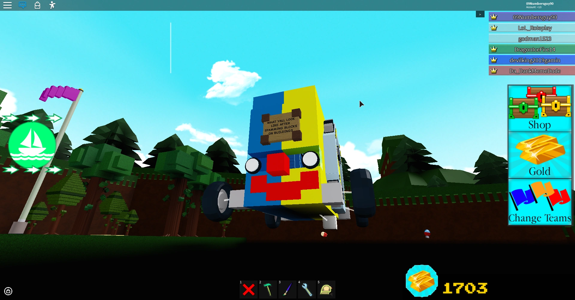 show this to a noob that spams blocks on ur stuff | Fandom