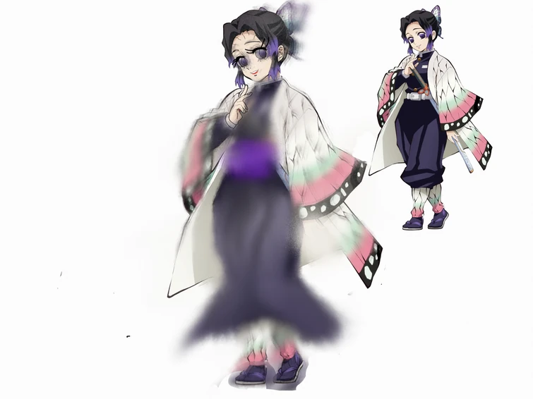 Shinobu as demon (digital+a bit sloppy) | Fandom