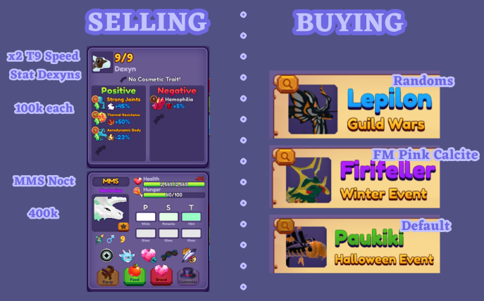 Selling/Buying | Fandom