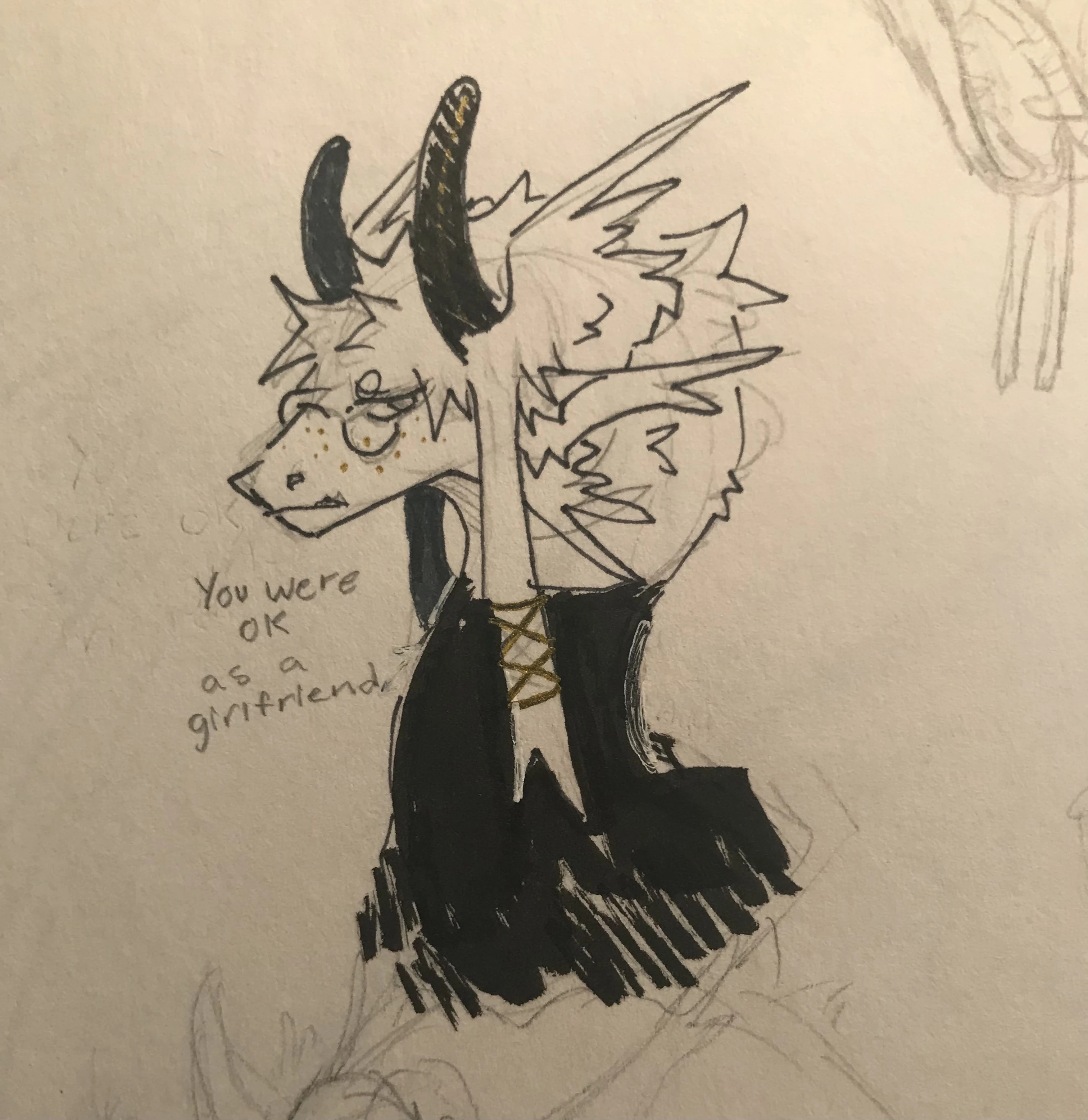 sketchbook doodles | Fandom