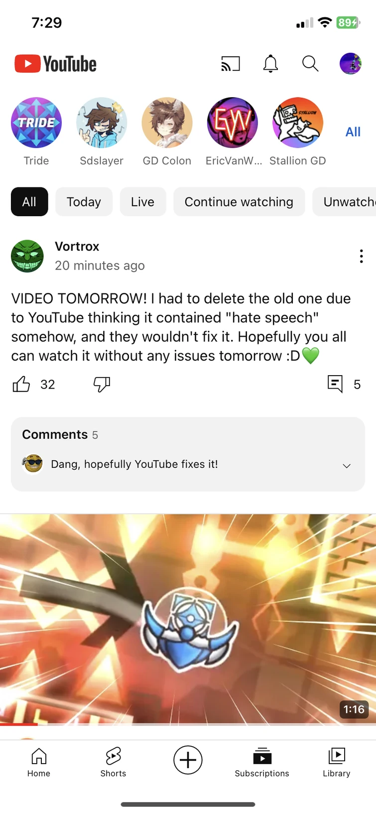 Some of Vortrox’s videos are age restricted for some reason now | Fandom