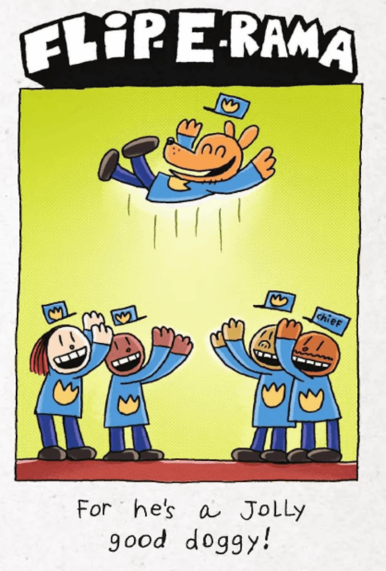 I made ALL of the Dog Man 1 Flip-o-Ramas into GIFs! | Fandom