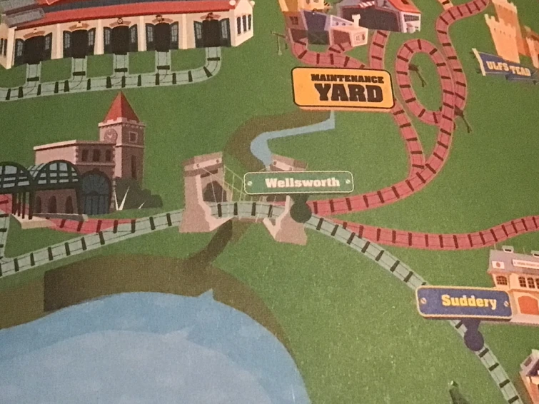 A few more photos of the AEG sodor map | Fandom