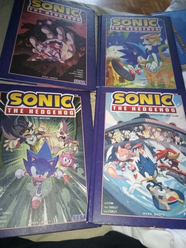 My Sonic books collection | Fandom