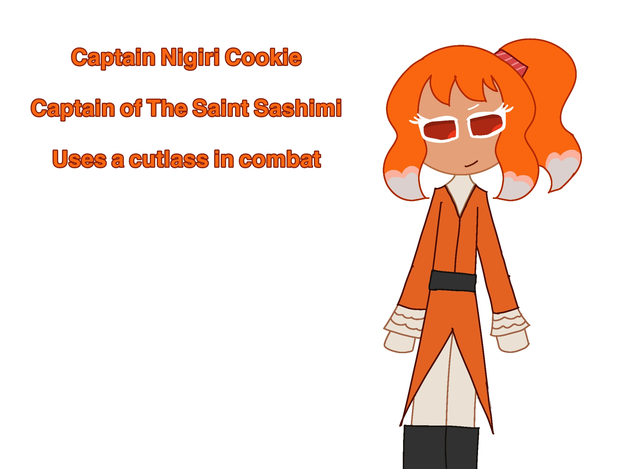Ahoy! Captain Nigiri Cookie! (OC) | Fandom