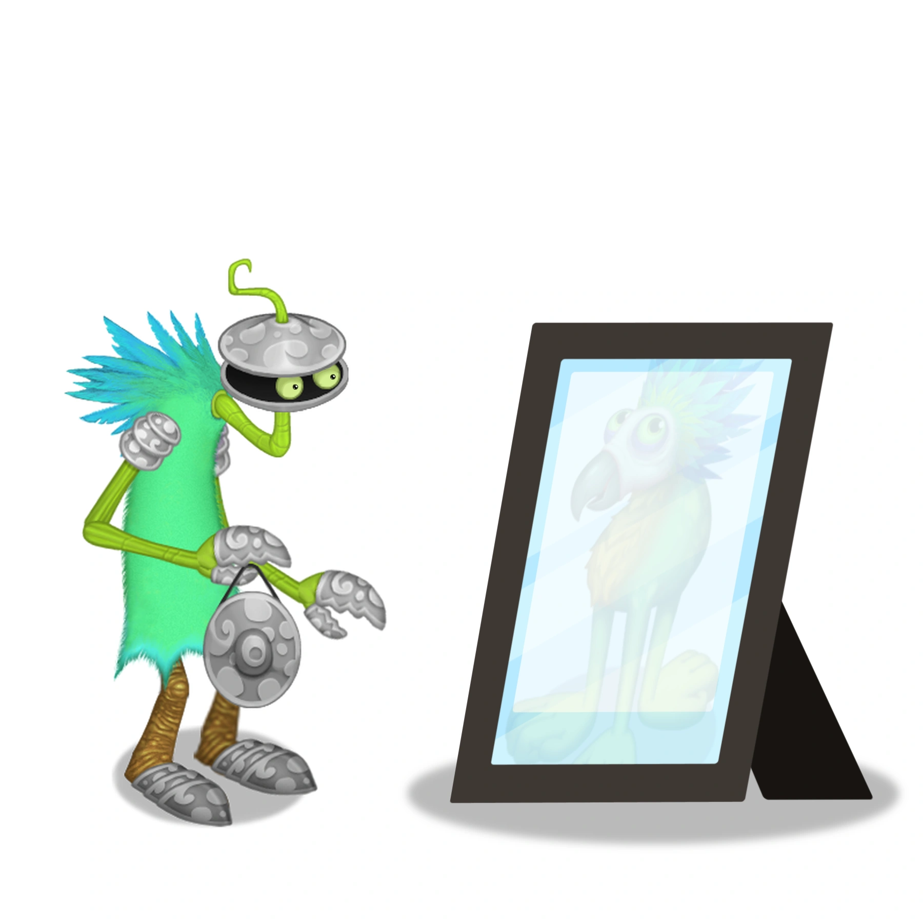 Rare Clamble Looks in a Mirror | Fandom