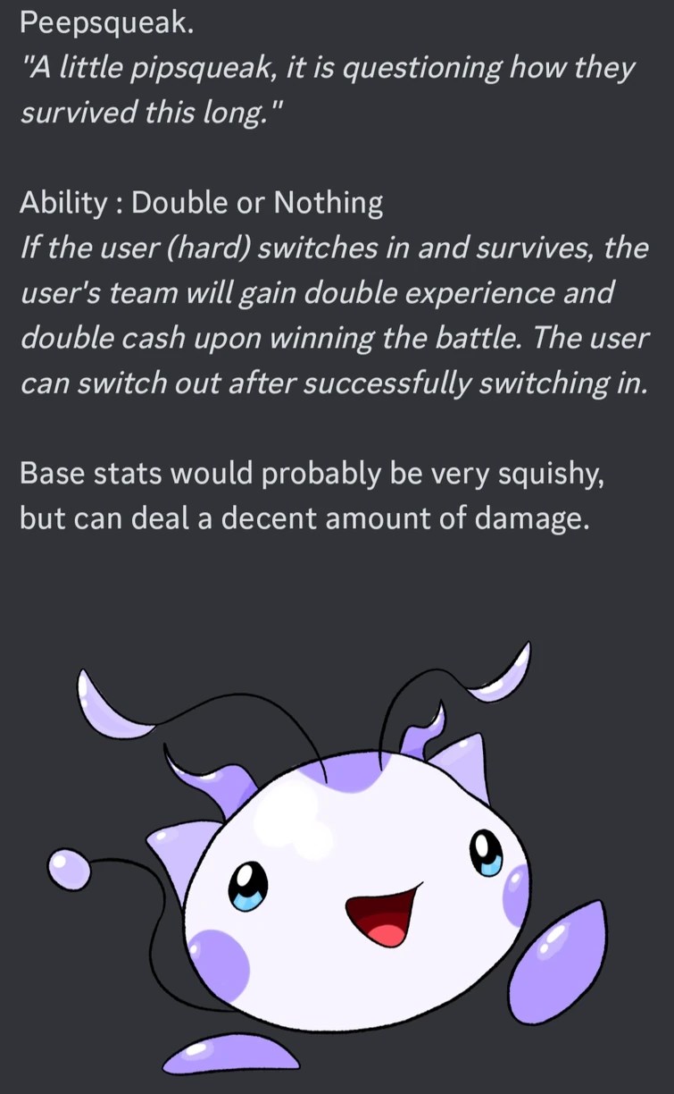 Peepsqueak. A DWWikimon Concept. | Fandom