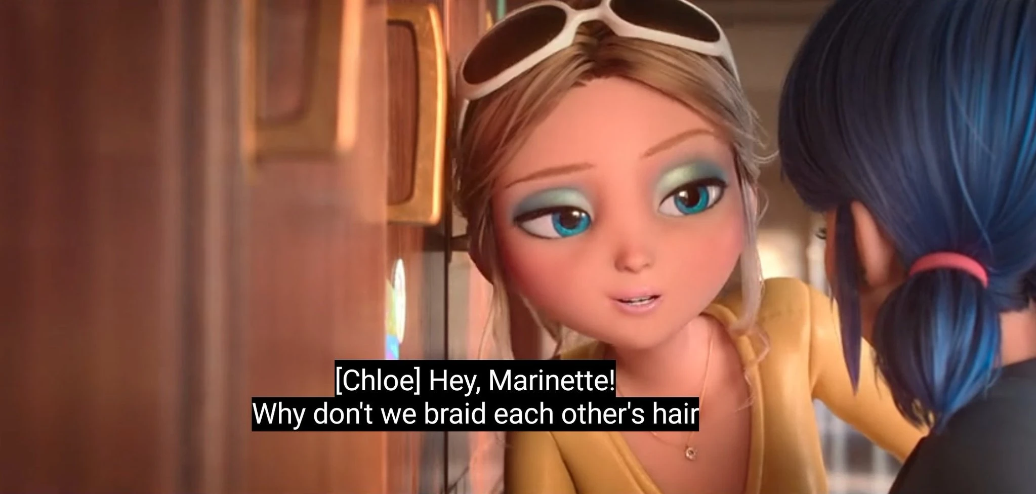 Not chloe giving marinette a death thread 💀 | Fandom
