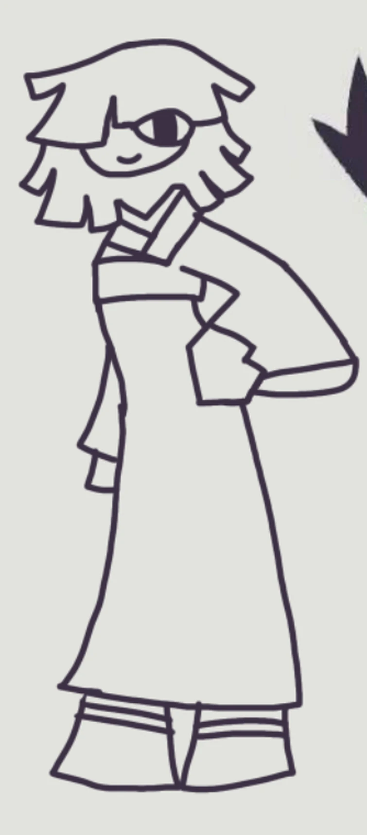 Sketch for kurea (claire) and wip lineart | Fandom