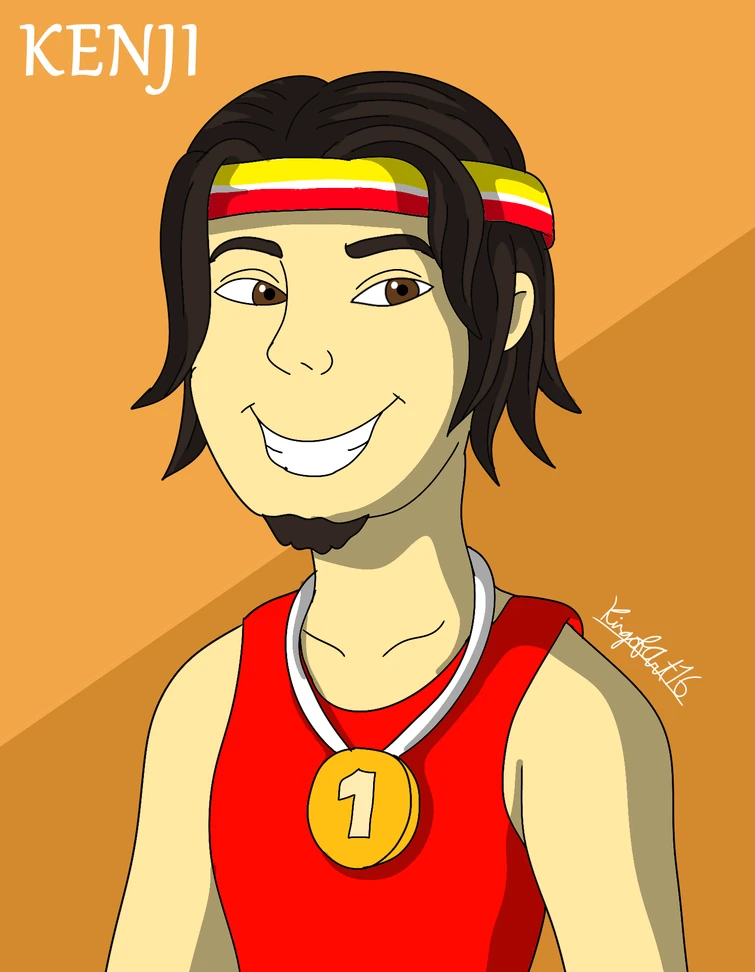 I present you my edition of Kenji. How does it look to you? I added it to his fanart gallery ...