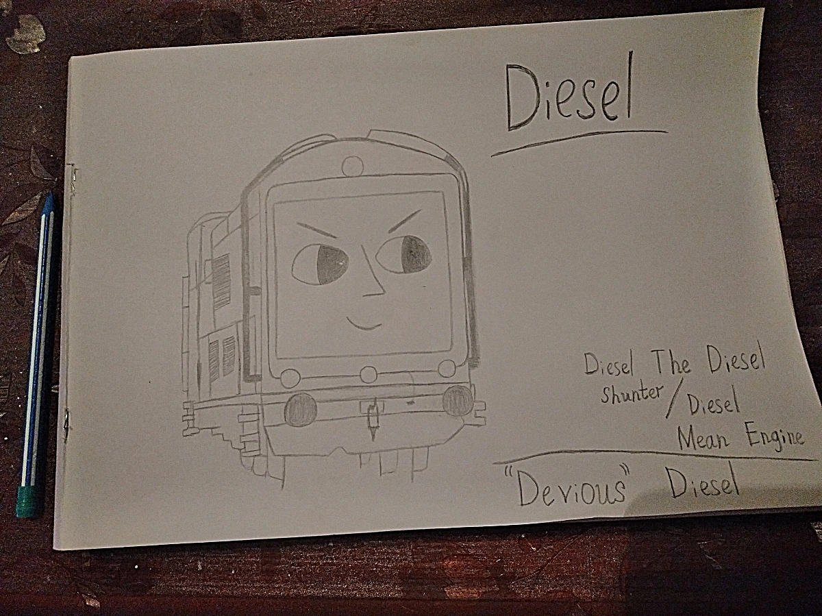 I drew Diesel | Fandom