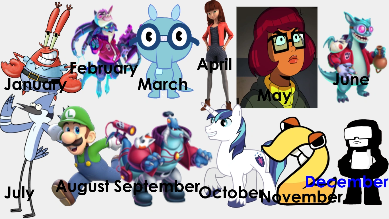 Your Birth Month Is The Character You Get To Hangout With For A Year ...