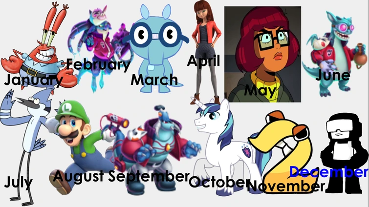 Your Birth Month Is The Character You Get To Hangout With For A Year ...