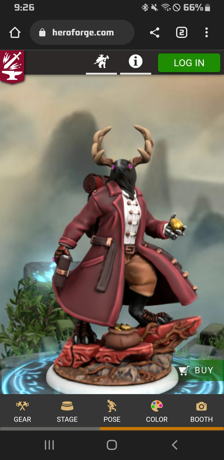 Redid that crow Griffin guy I made once in hero forge. | Fandom