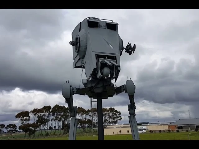 ️ [YouTube] Life-Size Walker (AT-ST) | Fandom