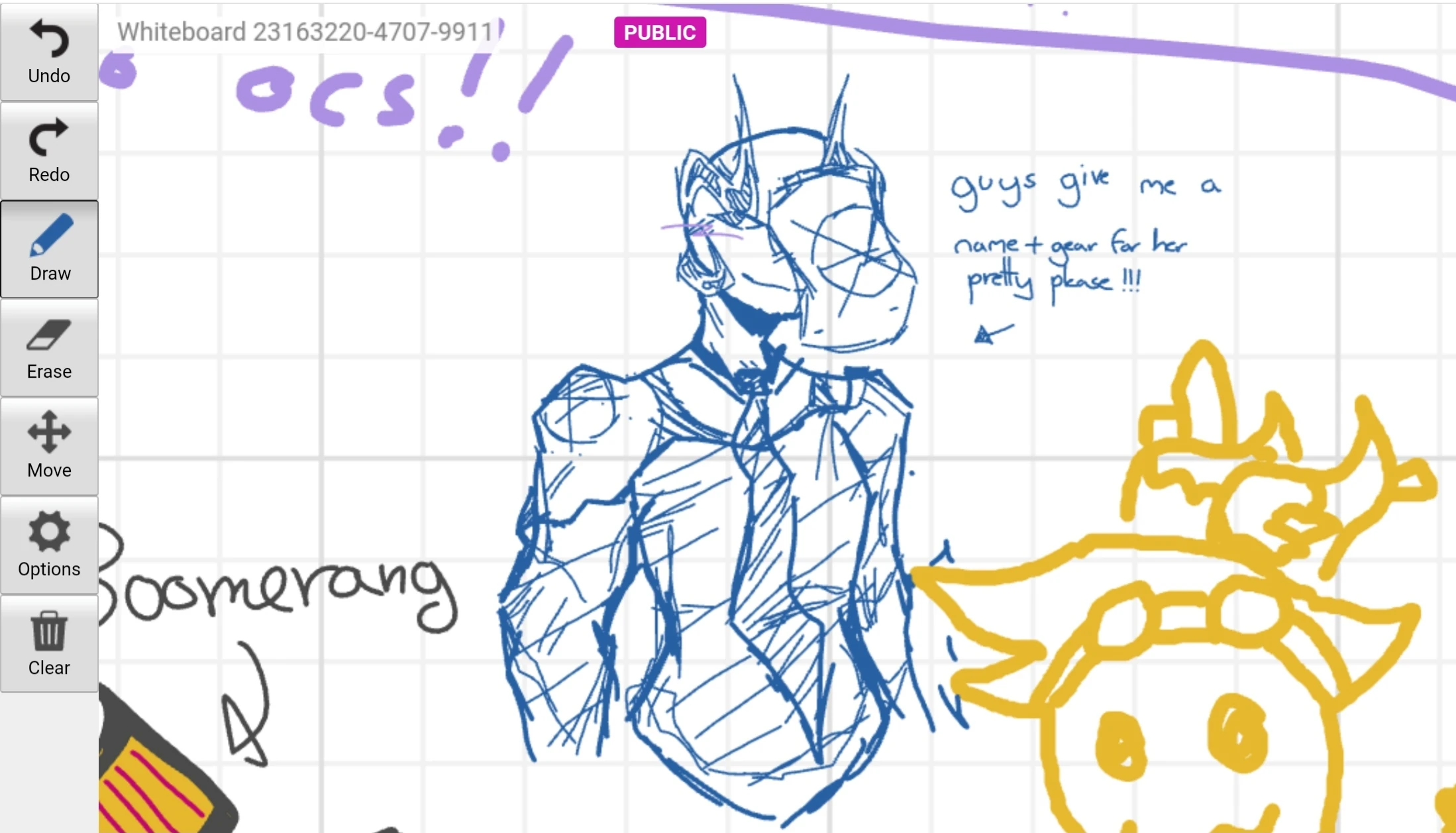 whiteboard phighting oc doodle,, 😋 | Fandom