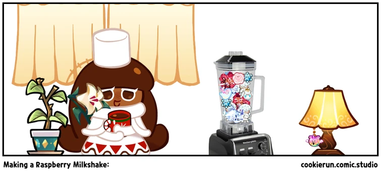 Today's comic: Raspberry milk. | Fandom