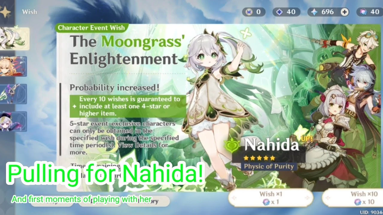 I know this is very late but... my Nahida pulls! | Fandom