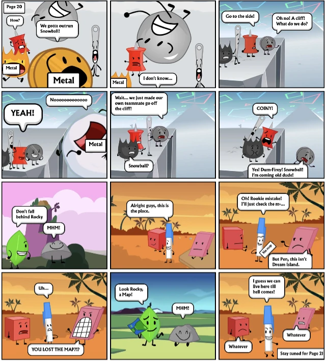 Battle for Dream Island: The Movie “Journey to Dream Island” Page 20 | Fandom