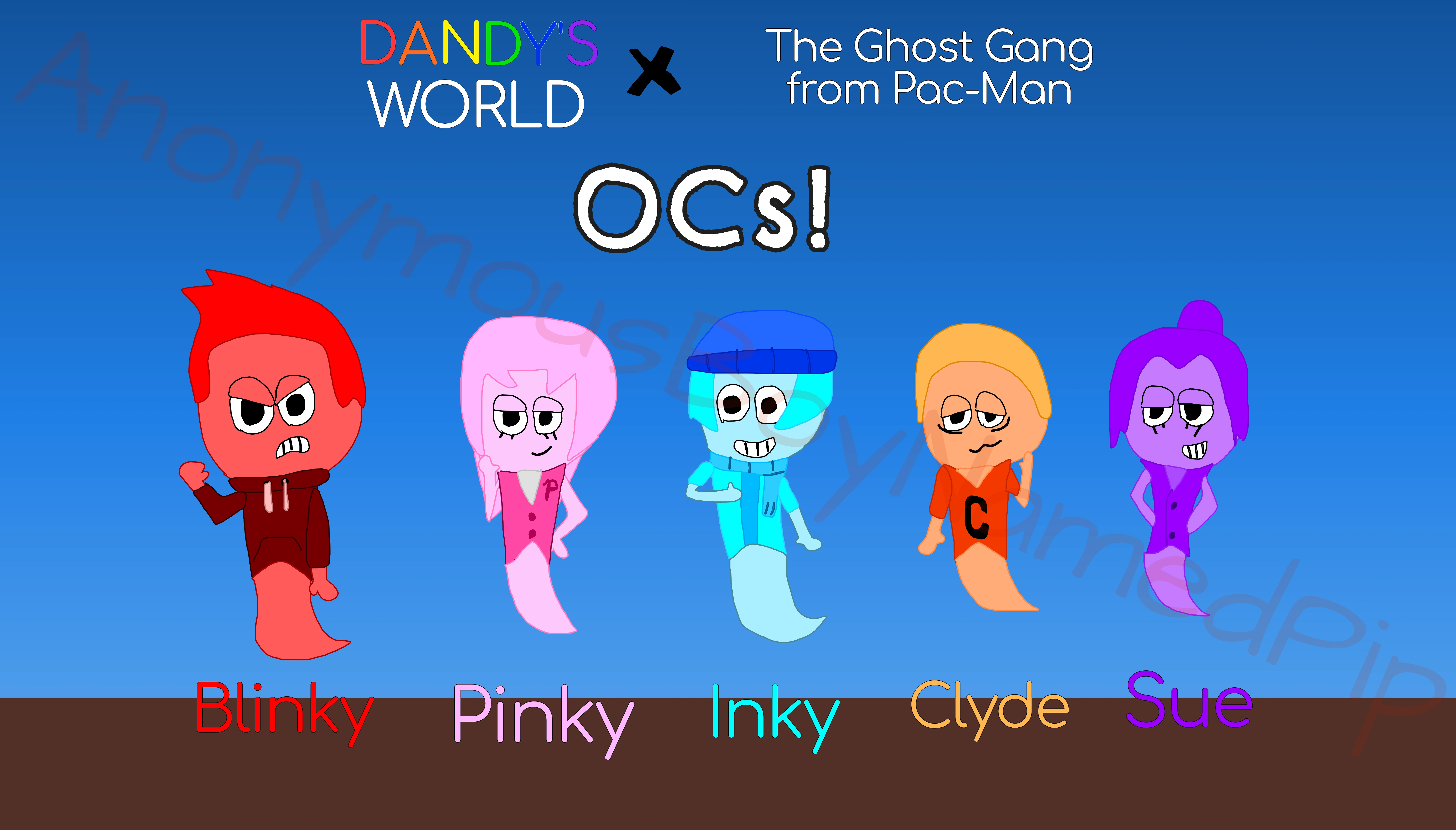 The Ghost Gang from Pac-Man in Dandy's World?! | Fandom