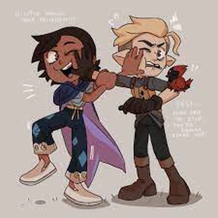 I JUST WANT ART OF LUZ AND HUNTER THAT ISN'T SHIP ART | Fandom