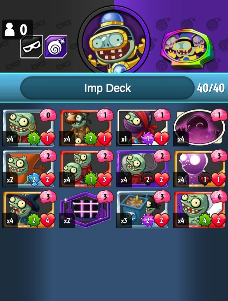 rate my impfinity deck i got 7 wins in a row with it | Fandom