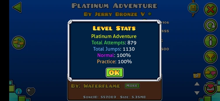 Platinum Adventure 100% | Fandom