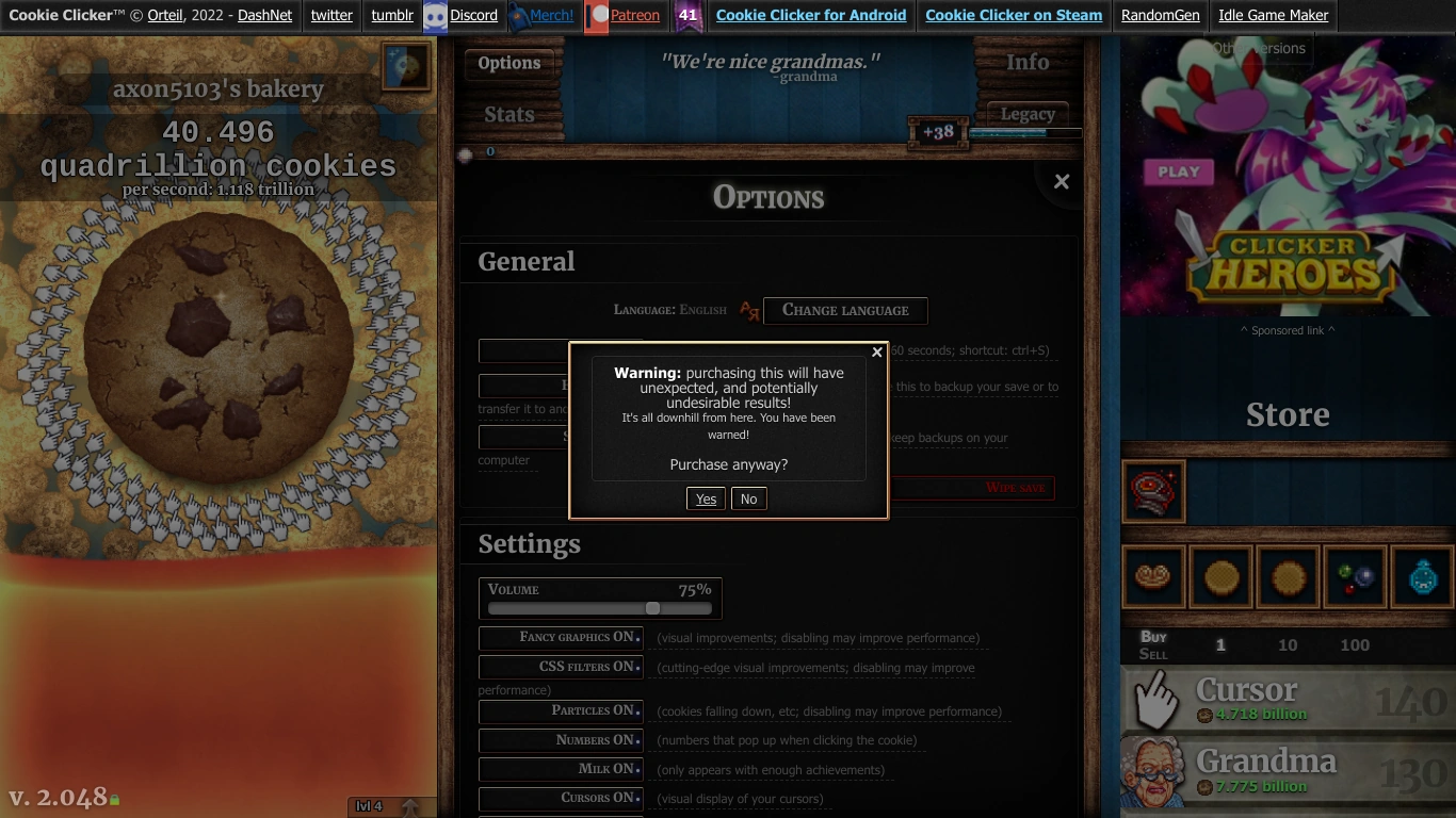 Cookie Clicker easter egg? | Fandom