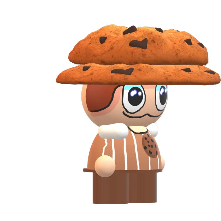 A Side View of Cooki's Model in Paint 3D | Fandom