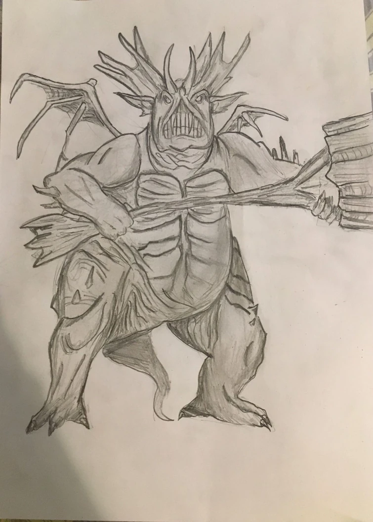 Asylum demon drawing | Fandom