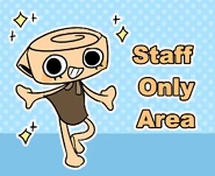 Fixed Staff Only Shelly Poster | Fandom