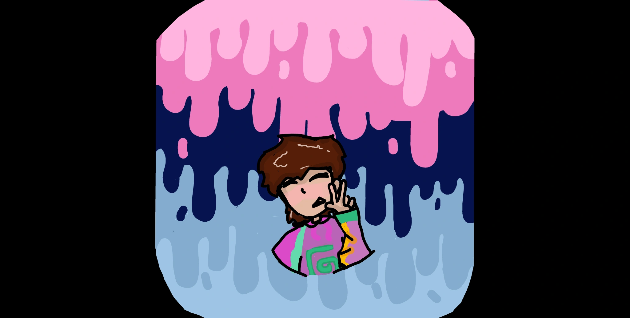 :D I made a KJ pride pfp | Fandom