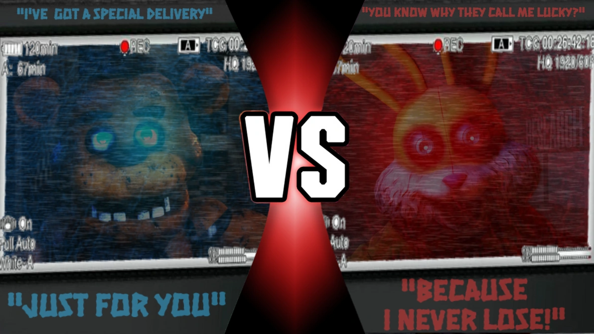 Five Nights Of Deception: (Freddy Fazbear vs Lucky The Rabbit) Vs Idea ...