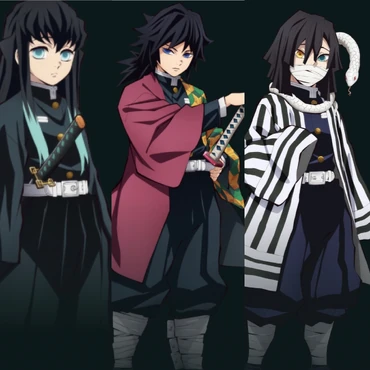 Muichiro,Giyuu,and Obanai vs Uppermoon 2 Douma | Fandom