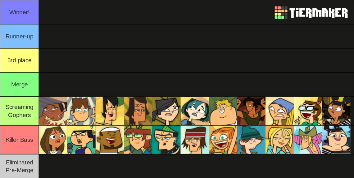 Total Drama Island but you choose who gets eliminated! | Fandom