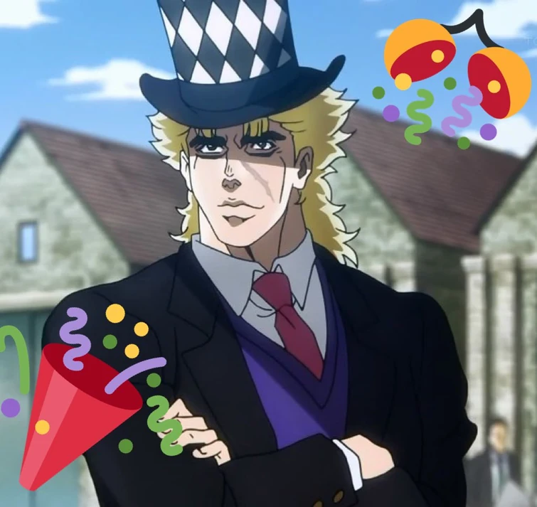 Today it's speedwagon's birthday happy birthday speedwagon!🥳🎉 | Fandom
