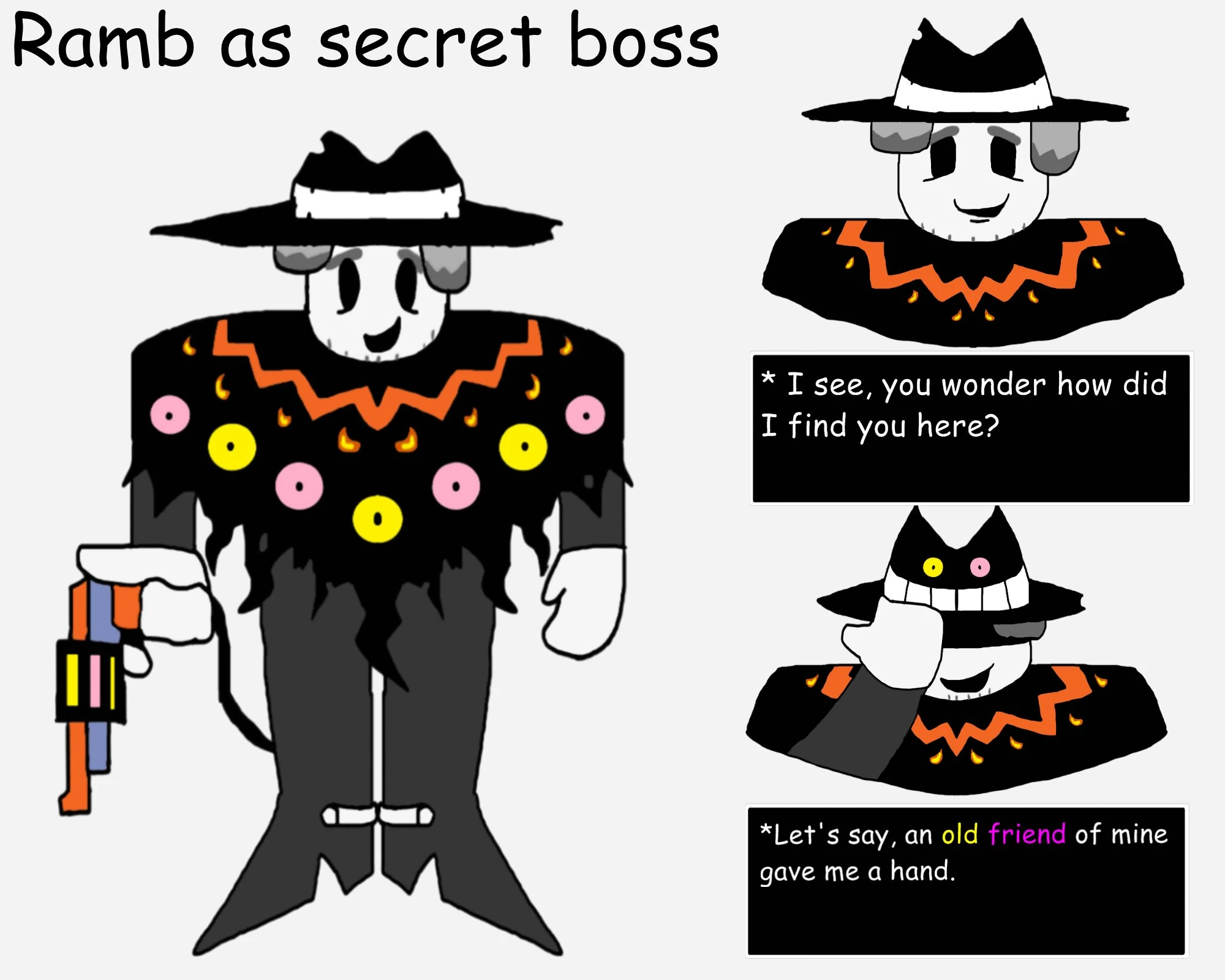 My take on Ramb if he was a secret boss | Fandom
