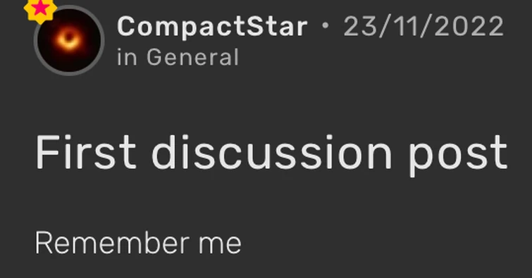 First discussion post | Fandom