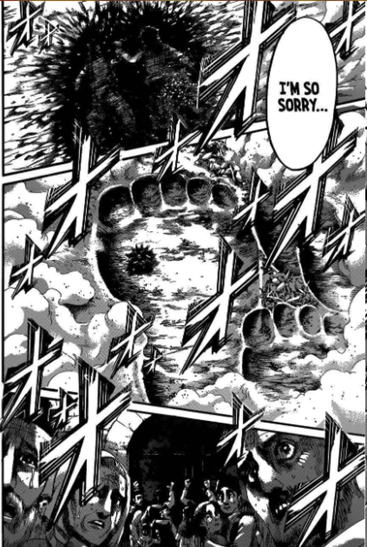 Would you rather get your head crushed by a mindless titan or a wall ...