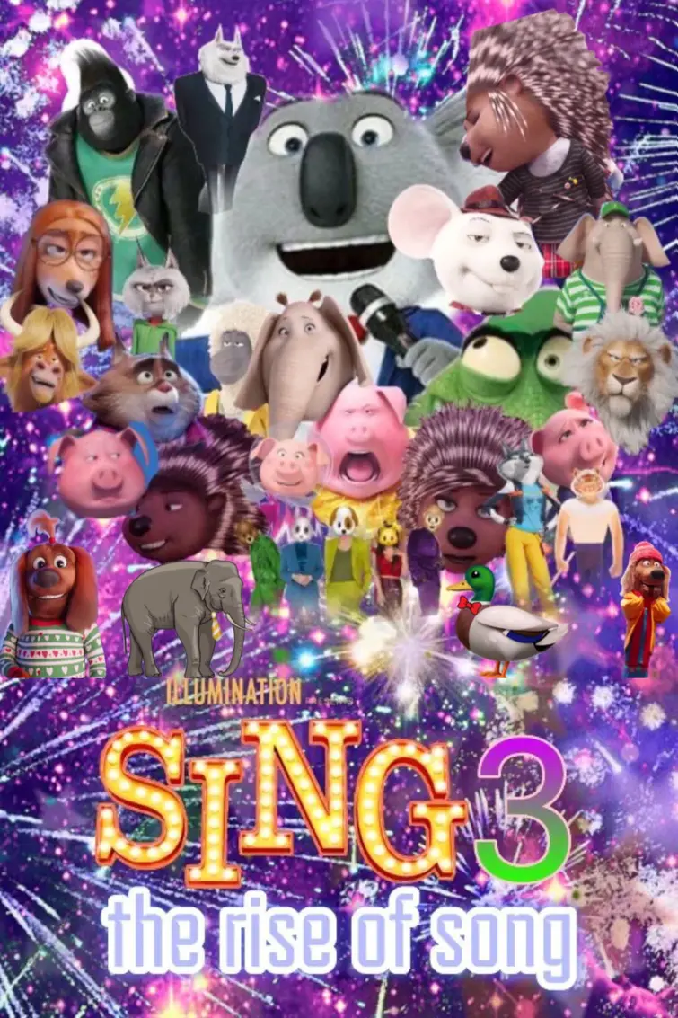 I made a poster for an upcoming movie "Sing 3", with Pentatonix! | Fandom