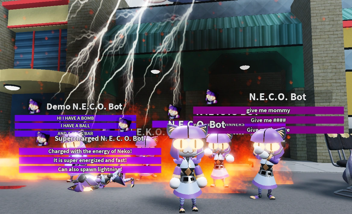N.E.C.O Bot maddness 3 you smell like pee /j | Fandom